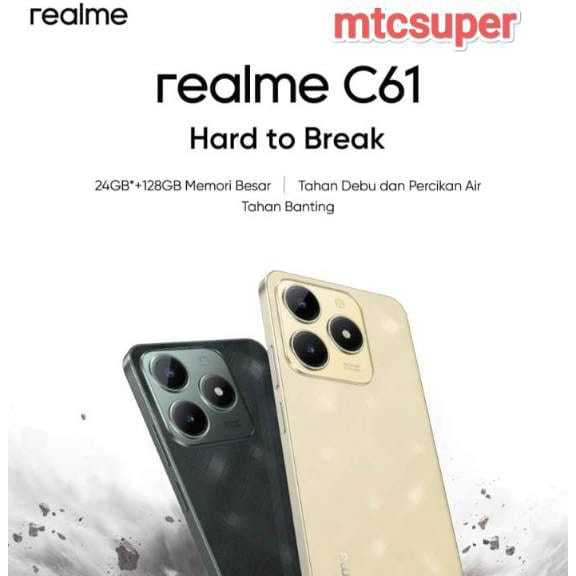 Jual REALME C61 8 128GB GARANSI RESMI | Shopee Indonesia