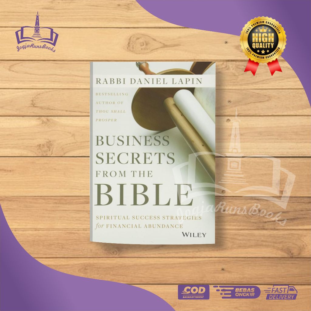 Jual Business Secrets from the Bible - Rabbi Daniel Lapin | Shopee ...