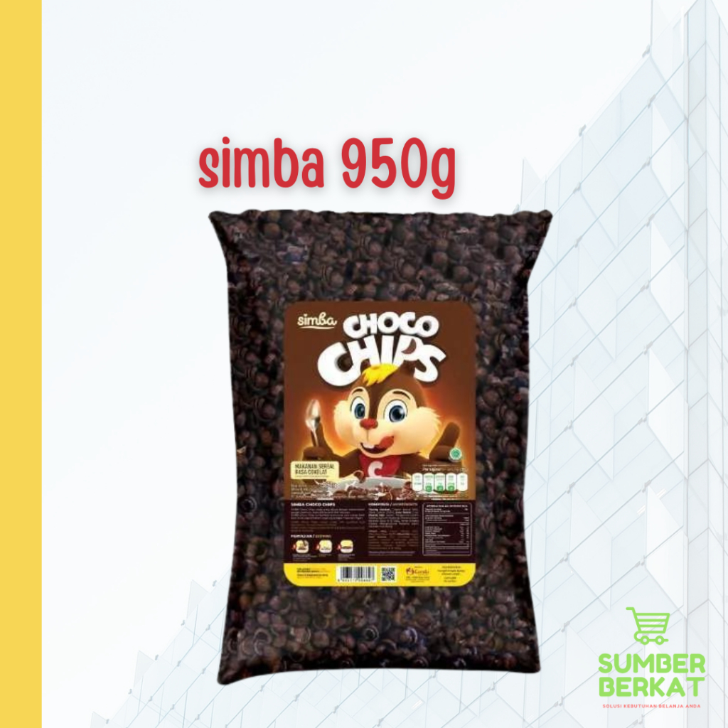 Jual SIMBA CHOCO CHIPS 950gr per bag | Shopee Indonesia