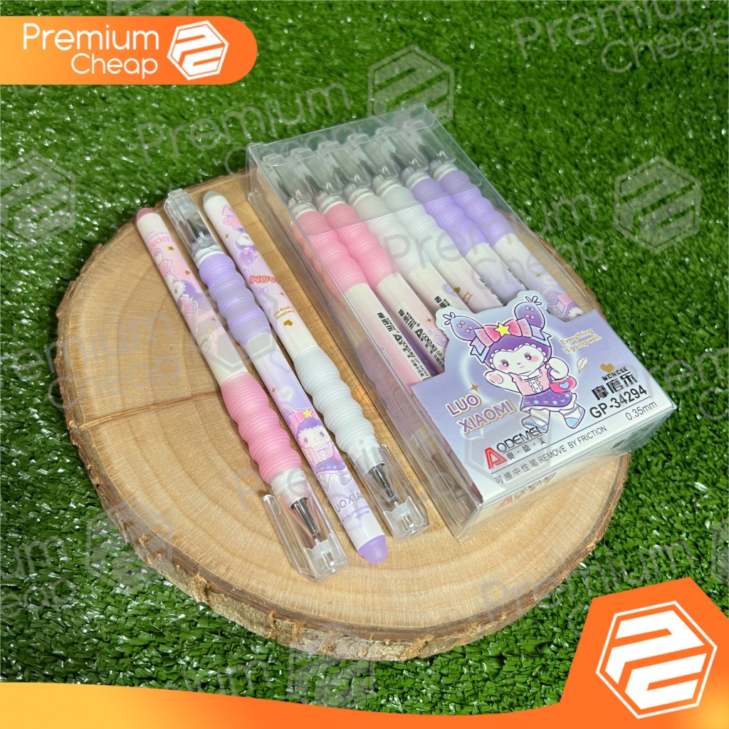 Jual [12 PCS] Pen Hapus Gel Pen Erasable Odemei GP34294 Kuromi | Shopee ...
