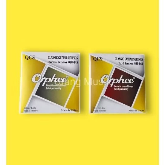 Jual Senar Gitar Nylon Orphee QC5 dan QC9 Original - Senar Nylon Orphee ...
