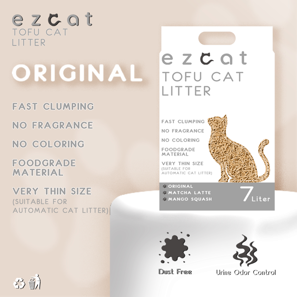 Jual EZ CAT TOFU CAT LITTER // ORIGINAL | Shopee Indonesia