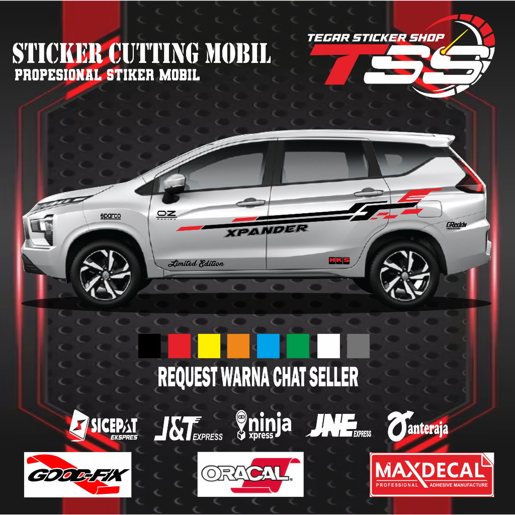 Jual sticker mobil xpander sticker mobil mitsubishi xpander sticker ...