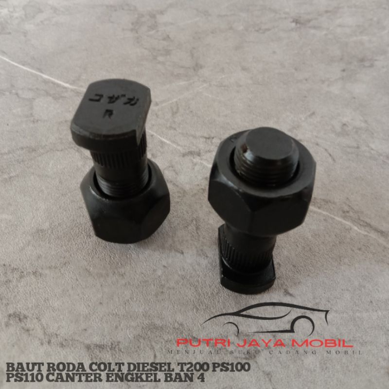 Jual HUB BOLT - BAUT RODA COLT DIESEL ENGKEL T200 PS100 PS110 CANTER 4 ...