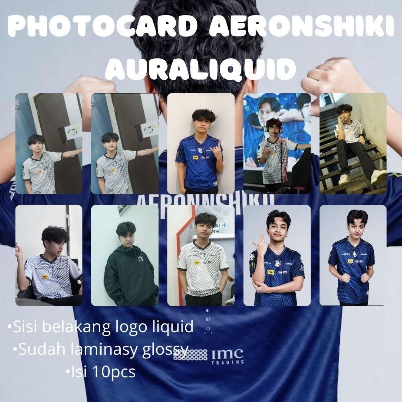 Jual PHOTOCARD AERONSHIKI TEAM LIQUIDAURA 2 SISI LAMINASY GLOSSY ...