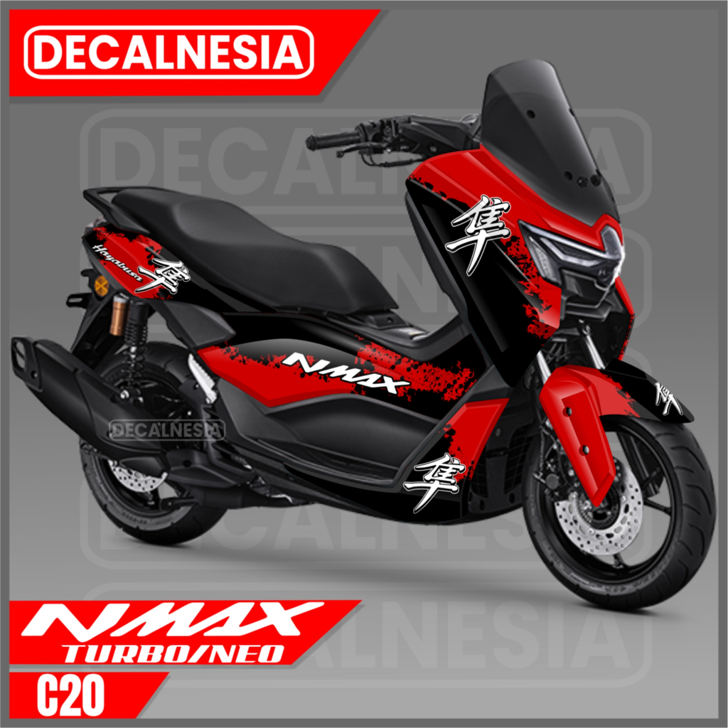 Jual Decal Nmax Neo Turbo Full Body Stiker Variasi Sticker Motor 2024 ...