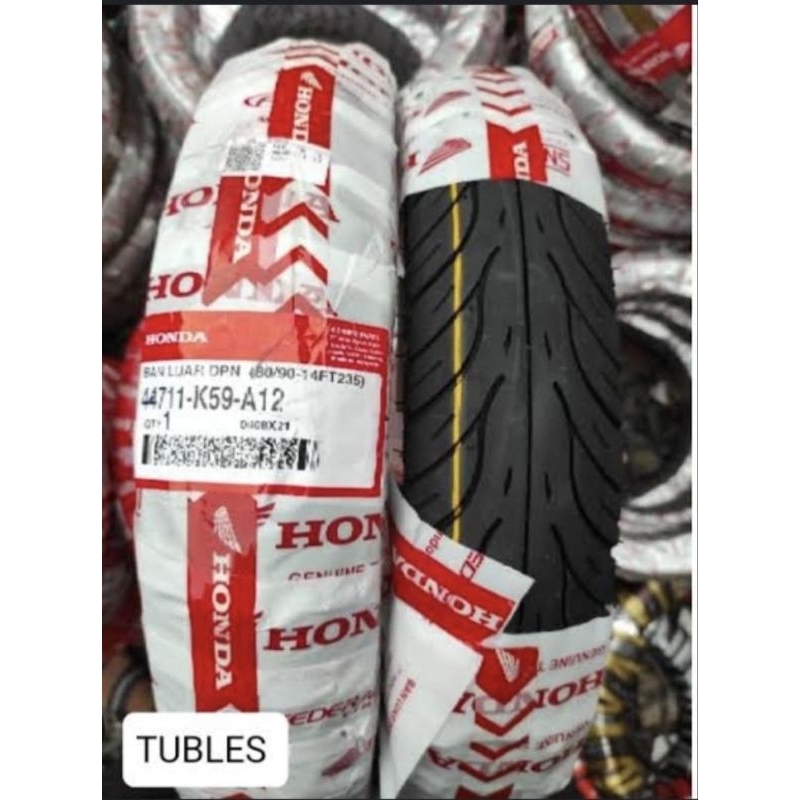 Jual BAN Tubles Matic Asli Honda Federal Matic 90/90.14 | Shopee Indonesia