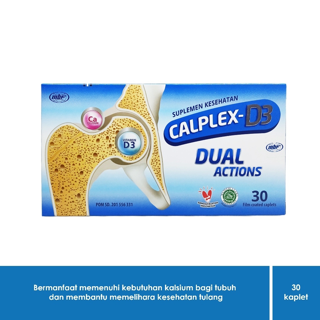 Jual Vitamin D3 Calplex D3 Calsium Box 30 Tablet / Vitamin & Suplemen ...