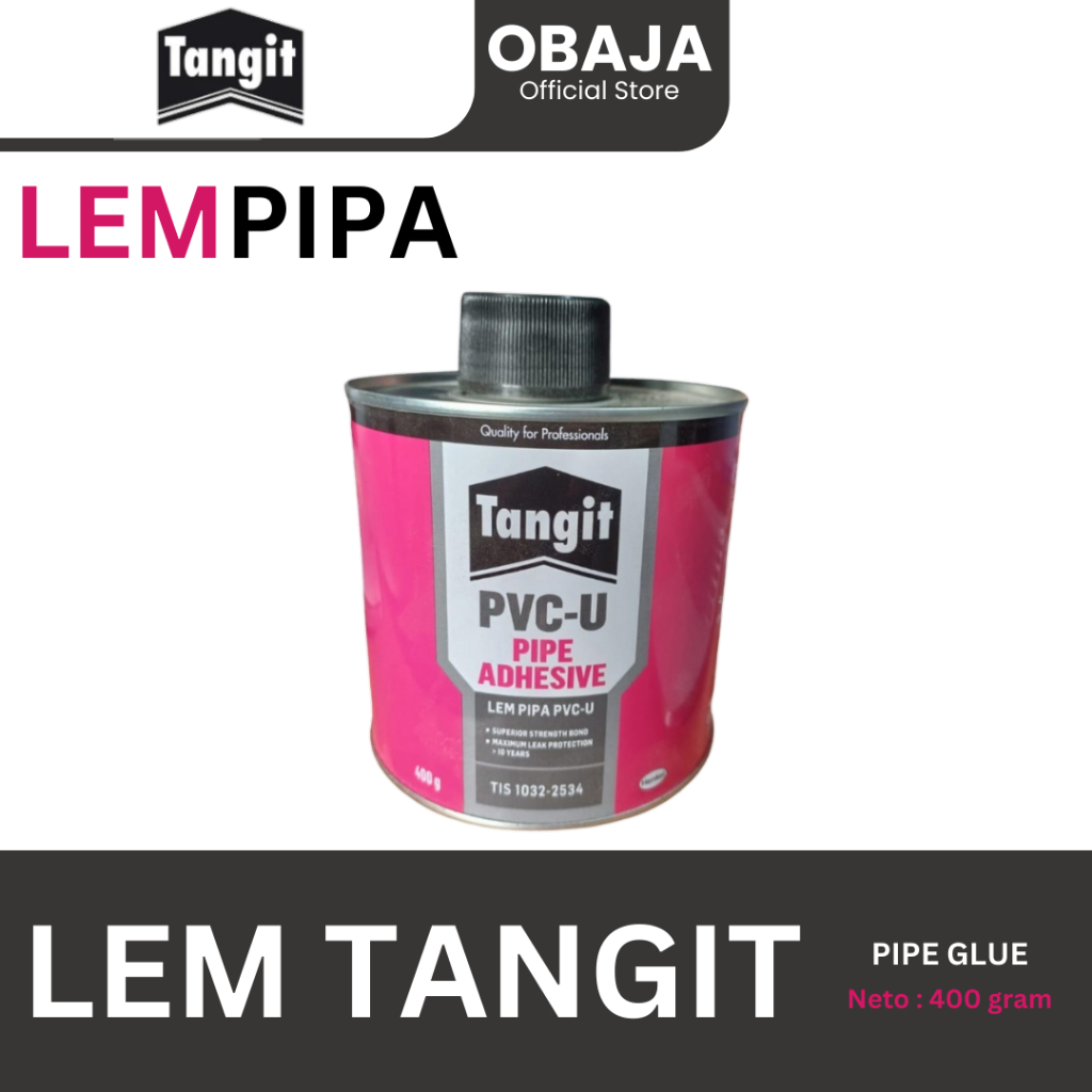 Jual TANGIT LEM KALENG 400 GRAM / LEM PIPA PRALON TUBE/ LEM TANGIT ...