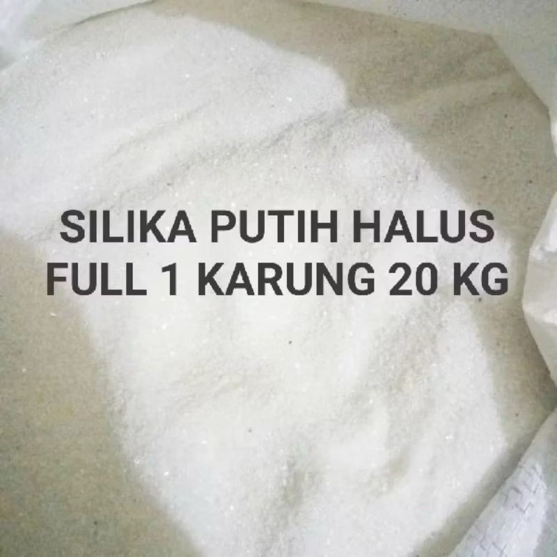 Jual PASIR SILIKA PUTIH 1 KARUNG 20KG 18KG HALUS SEDANG KASAR No 1 2 3 | Shopee Indonesia