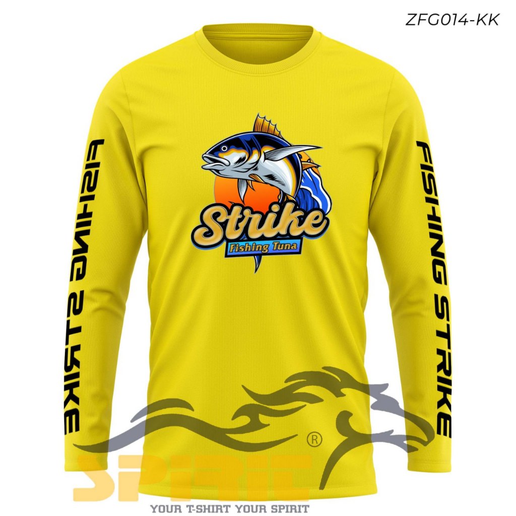 Jual Baju Mancing Lengan Panjang Kaos Mancing Strike Fishing Tuna ...