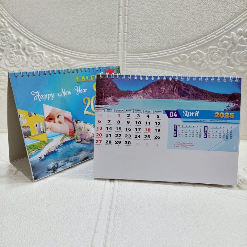 Jual kalender meja landscape alam indonesia 2025 | Shopee Indonesia