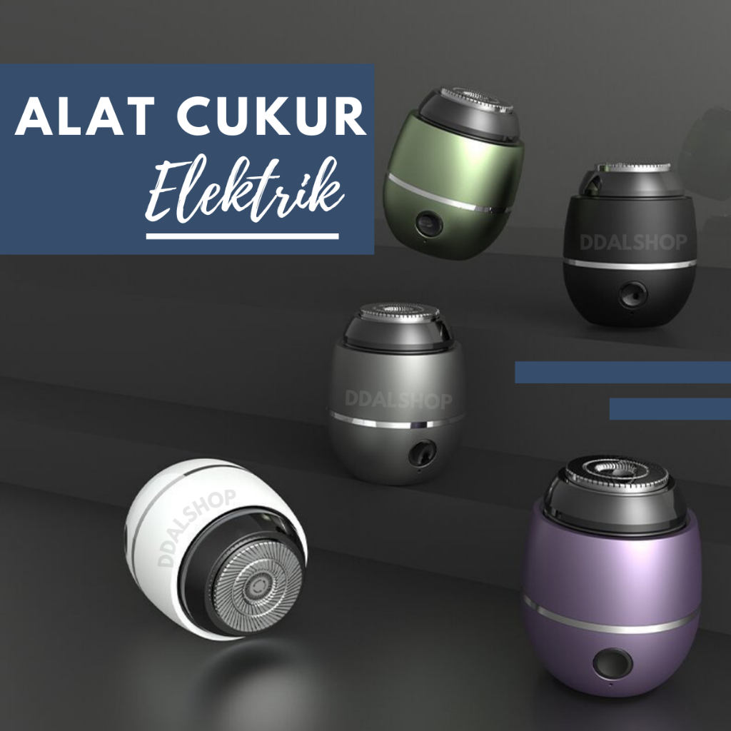 Jual Mesin Cukur Jenggot Electric Mini Portable Alat Cukuran Kumis Bulu ...