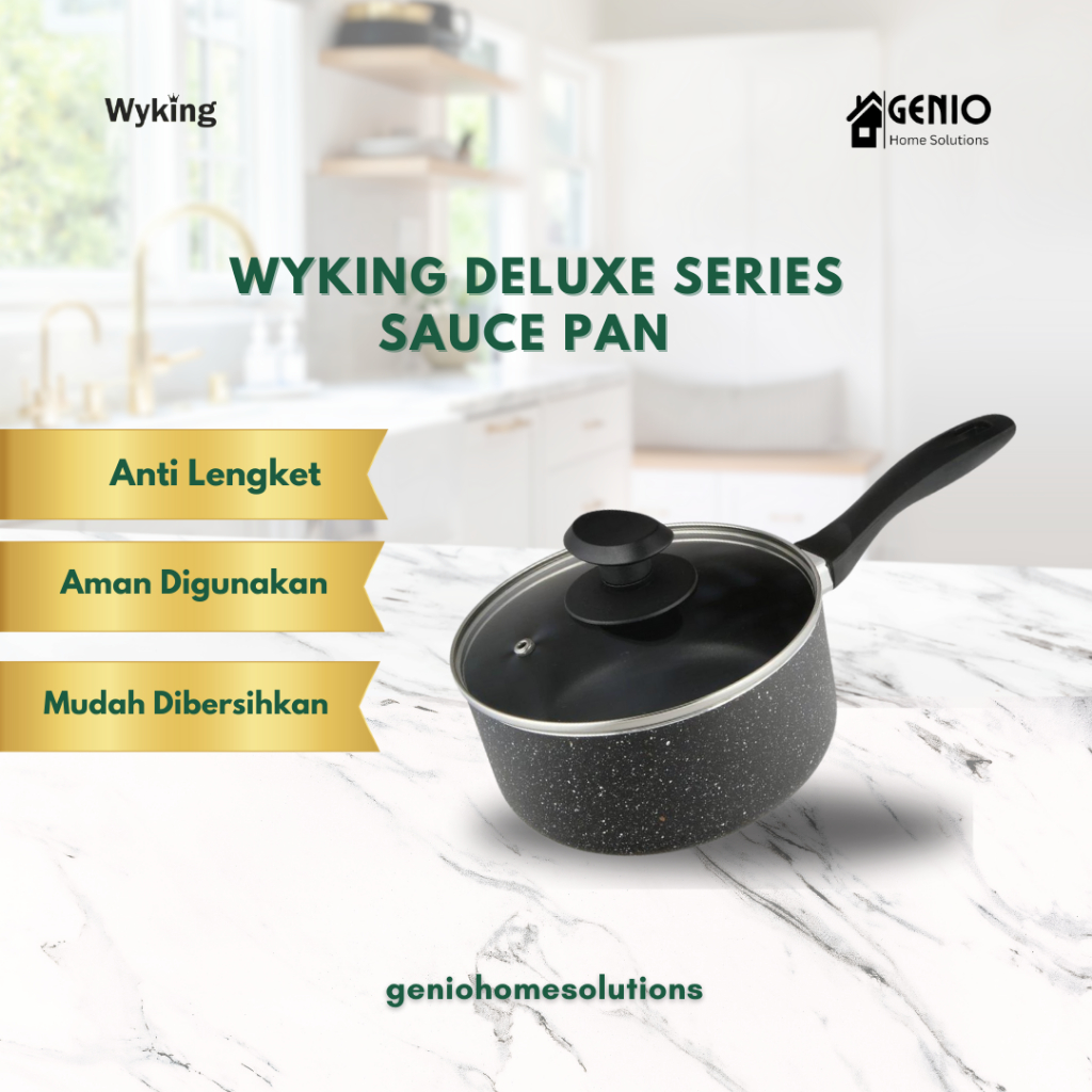 Jual Sauce Pan Panci Induksi Anti Lengket Wyking Deluxe Series 16 cm ...