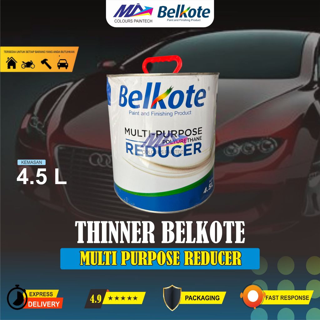 Jual [TERMURAH !! PROMO] THINER BELKOTE MULTI PURPOSE REDUCER 4 LITER (LUAR P.JAWA PAKAI JTR ...