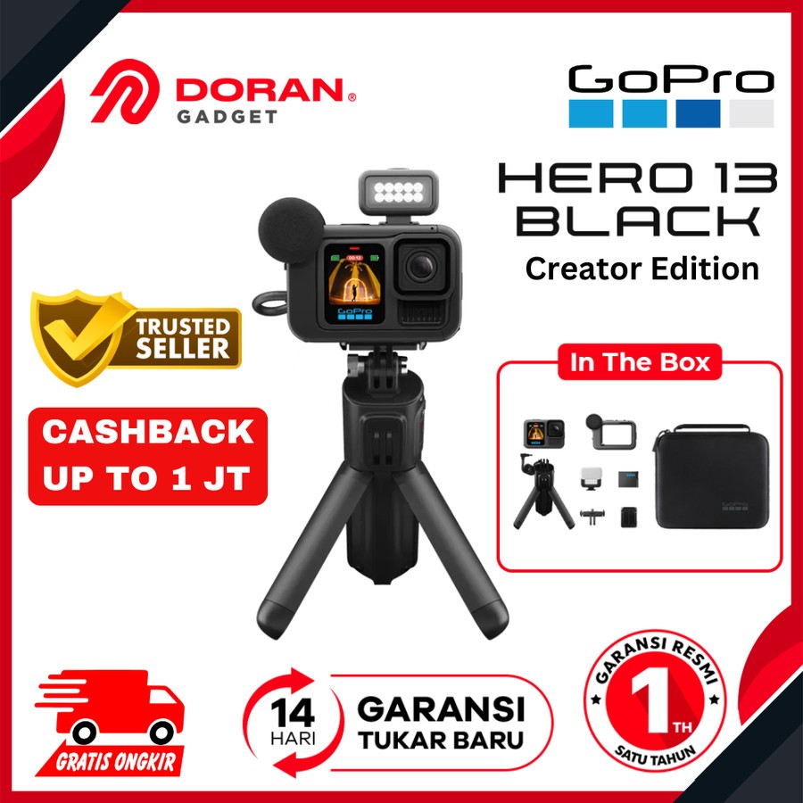 Jual GoPro Hero 13 Black Creator Edition - Go Pro 13 Creator Edition ...