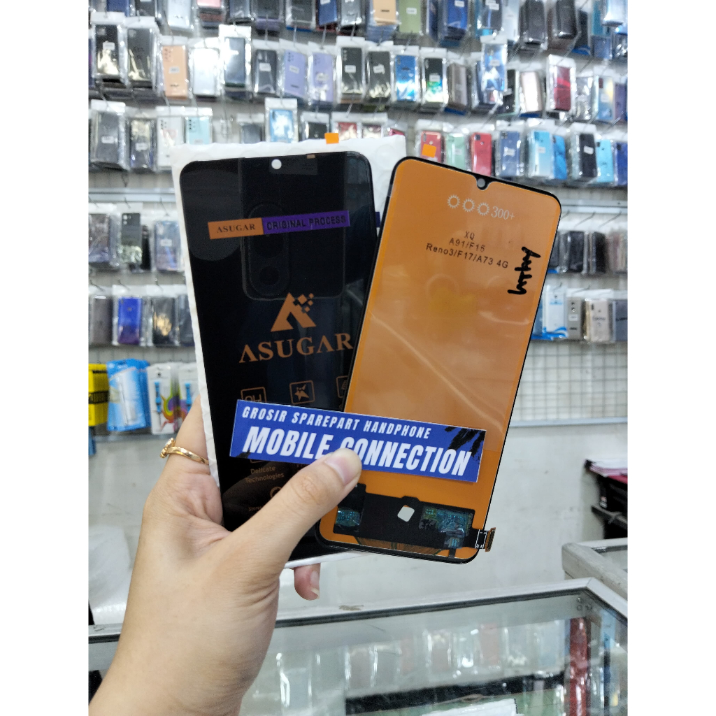 Jual LCD OPPO RENO 3 / A91/ OPPO F15/ OPPO F17 TFT FINGER OFF | Shopee ...