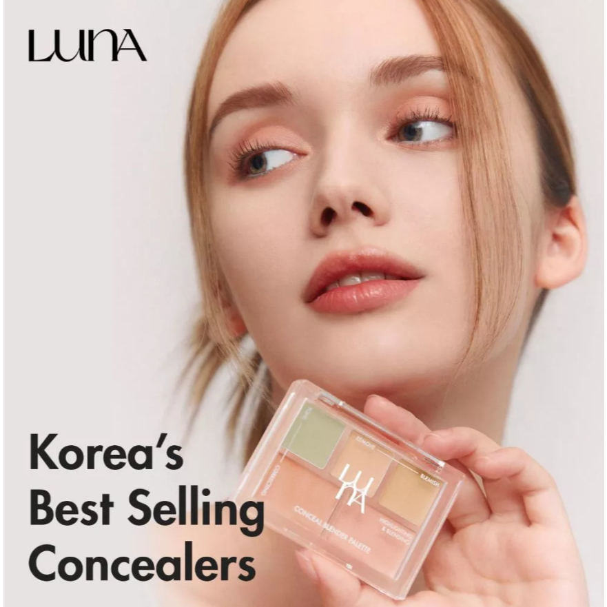 Jual LUNA Concealer Blender Palette 6g | Shopee Indonesia