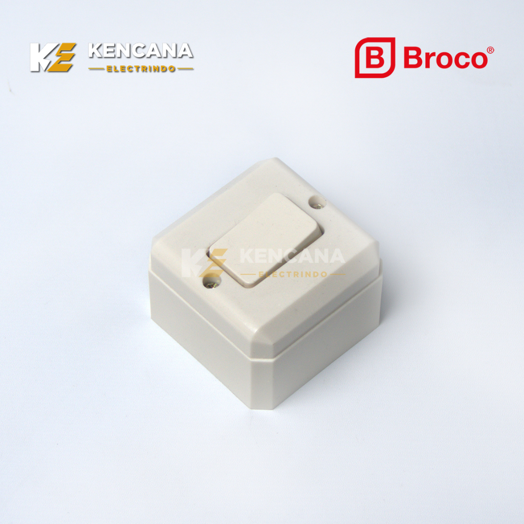 Jual Saklar Engkel OB Broco 16210 | Saklar Lampu Tunggal Kayu Broco SNI ...