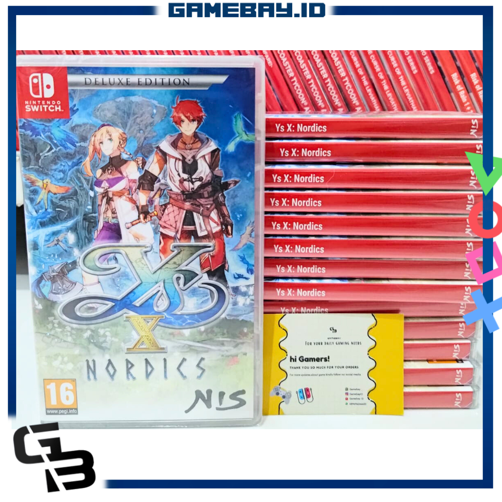 Jual Nintendo Switch YS X : Nordics - Deluxe Edition / Ys 10 | Shopee ...