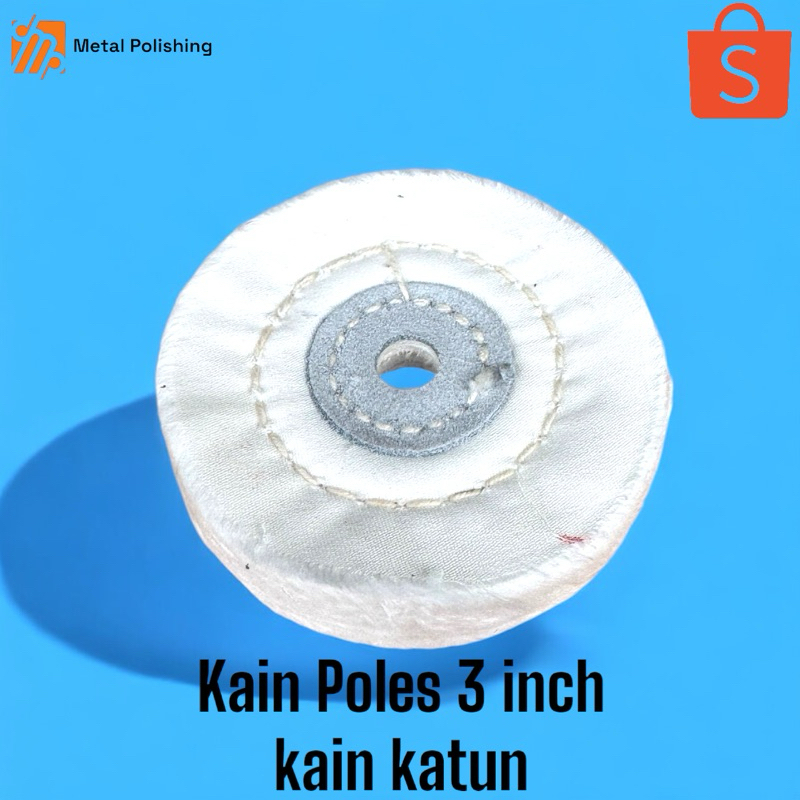 Jual Kain Poles Katun 3 inch | Shopee Indonesia