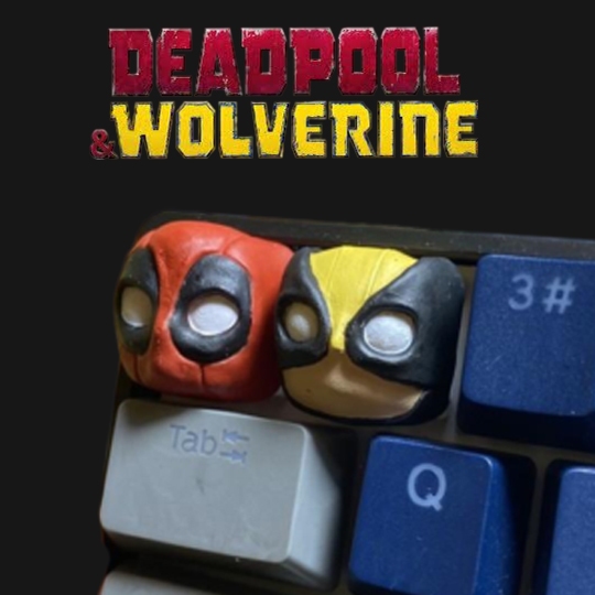Jual Artisan Keycap Deadpool dan Wolfrine | Shopee Indonesia