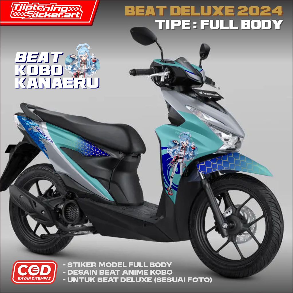 Jual stiker full body beat deluxe 2024 - decal beat kobo kanaeru - beat ...