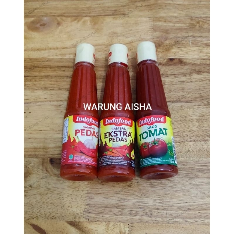 Jual Saus Saos Sambal Indofood Aneka Varian 135 ml | Shopee Indonesia