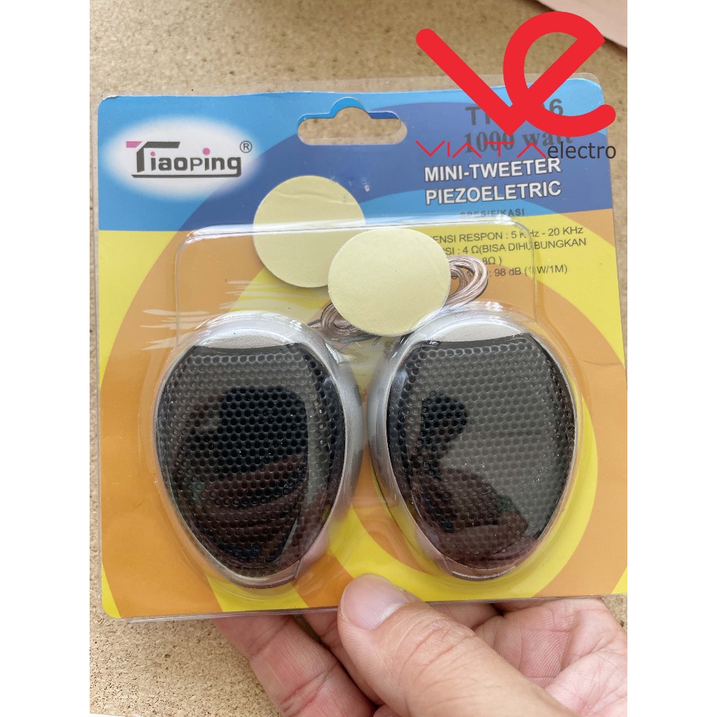 Jual TWEETER MOBIL TP106 SPEAKER MOBIL 1000W MINI TWEETER TRUK TELUR ...