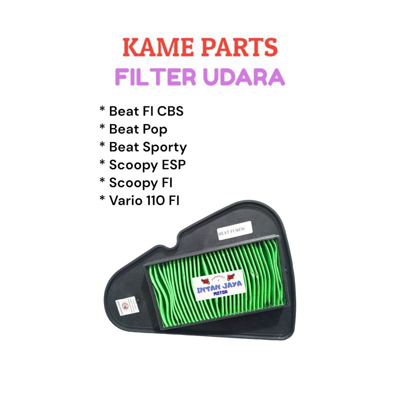 Jual KAME PART FILTER UDARA MOTOR HONDA BEAT ESP NEW SARINGAN UDARA ...