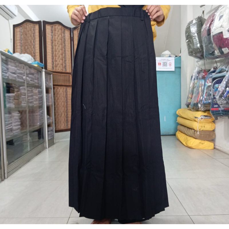 Jual Seragam Sekolah Rok Panjang Rempel Hitam Ospek (Toko Radenmat Palembang) | Shopee Indonesia