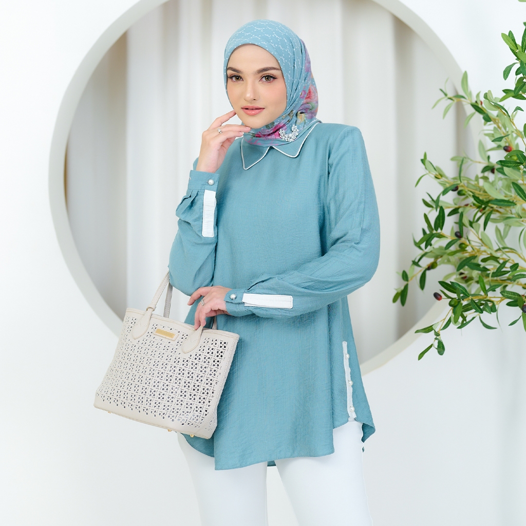 Jual MANDJHA Ivana Blouse By IVAN GUNAWAN - Busana Muslim Modest ...