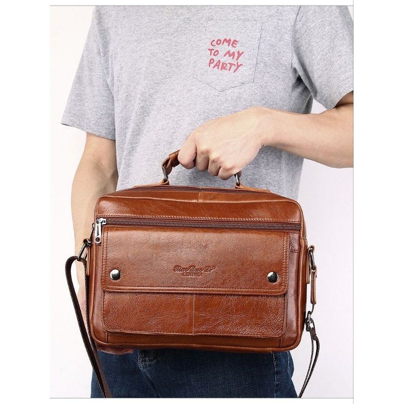 Jual LegumStore Tas Selempang Kulit Pria Tas Kantor Dosen Tas Ipaad ...