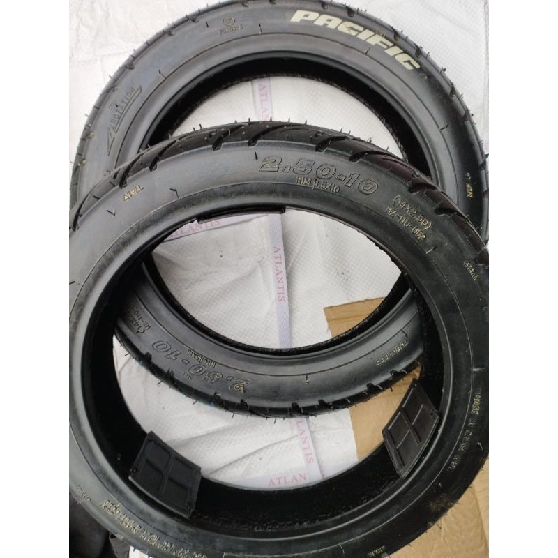 Jual ban luar sepeda listrik 14x2.50 TUBLES (pacific) | Shopee Indonesia