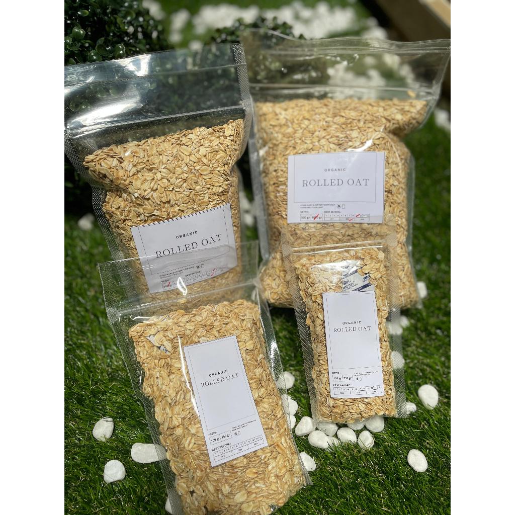 Jual REGULAR ROLLED OAT INSTANT OAT GANDUM UTUH KASAR PREMIUM ORGANIK ...