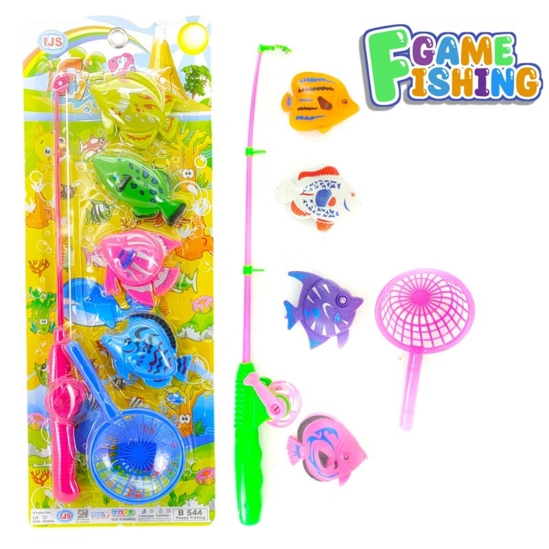 Jual Mainan pancing ikan magnet B544 - Mainan Anak Mancing Ikan Plus ...