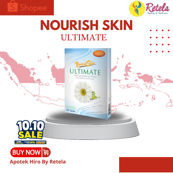Jual Nourish Skin Ultimate Isi 15 & 30 Tablet | Shopee Indonesia