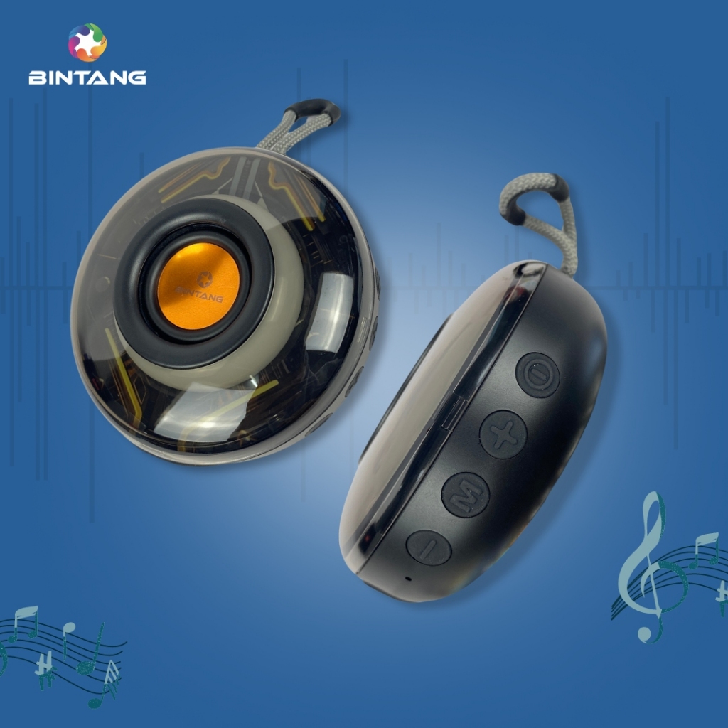 Jual SPEAKER PORTABLE TRANSPARANT RGB BINTANG S3 | Shopee Indonesia