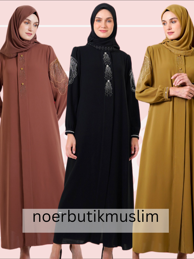 Jual Hikmat Fashion Original C8476 Abaya Hikmat Terbaru 2024 ...