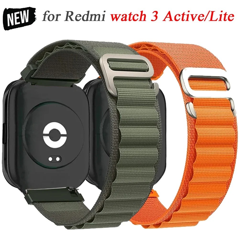 Jual Strap Nylon Redmi Watch 3 Active Redmi Watch 5 Active Tali Pengganti 22mm Quick Release ...