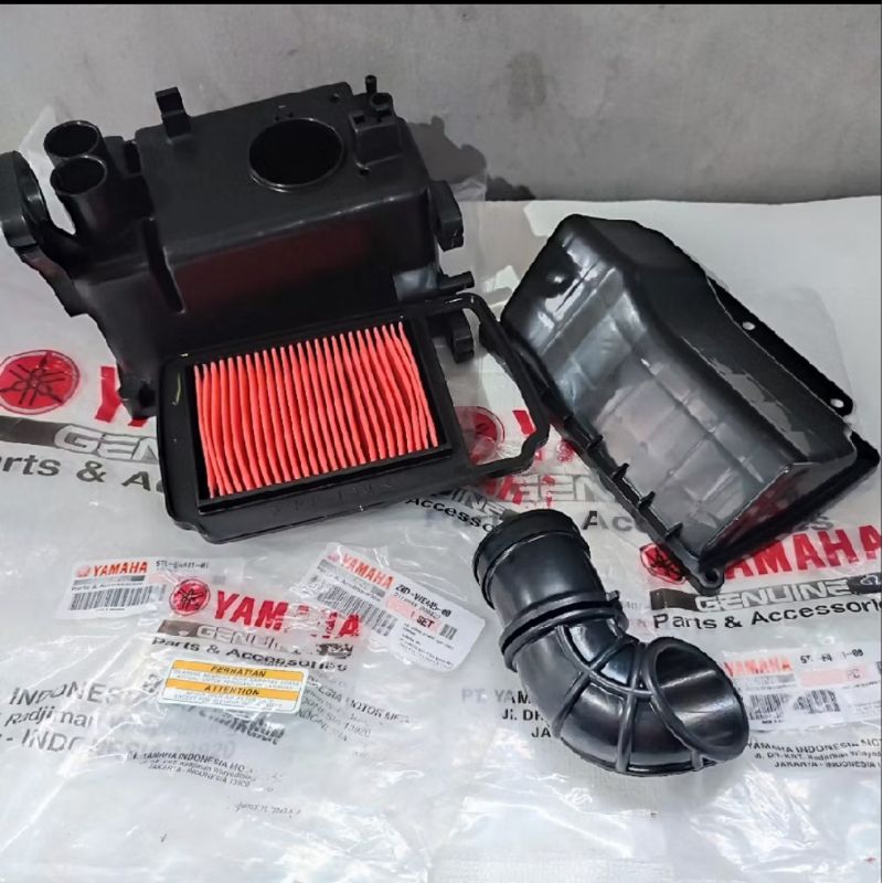 Jual BOX BOK FILTER UDARA SET MIO KARBU SPORTY SMILE KARET INTEK ...