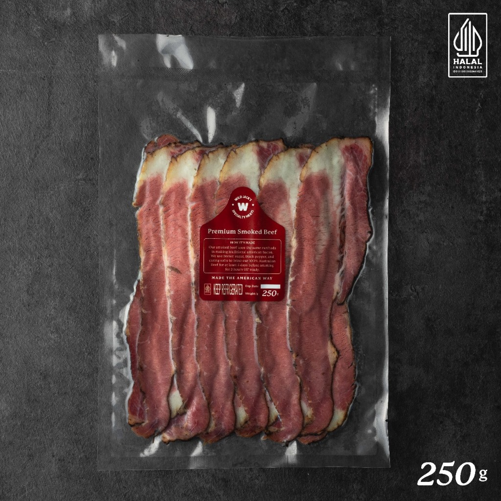 Jual Premium Smoked Beef / Premium Smoked Beef Rasher / Smoked Beef ...