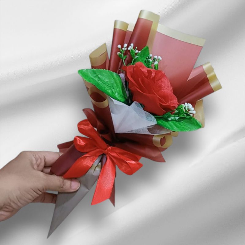 Jual BUKET BUNGA // BUKET MODEL ESKRIM // BUKET VIRAL | Shopee Indonesia