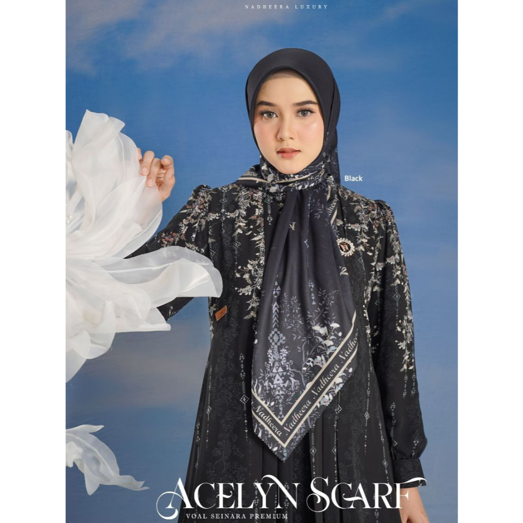 Jual ACELYN SCARF BY NADHEERA LUXURY | Shopee Indonesia