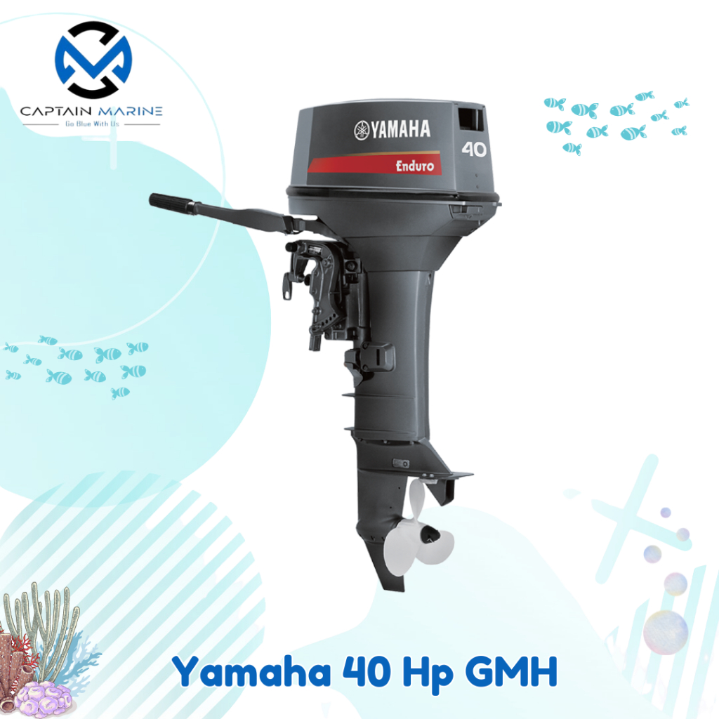 Jual Mesin Motor Perahu Mesin Tempel Yamaha 40PK E40GMH | Shopee Indonesia