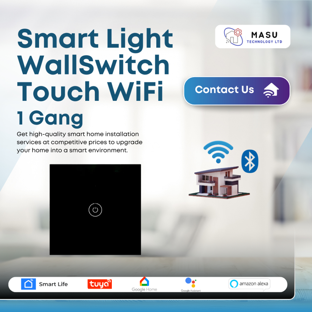 Jual Smart Light WallSwitch Touch Wifi Touch ScreenTempered Glass - Saklar Lampu pintar | Shopee ...