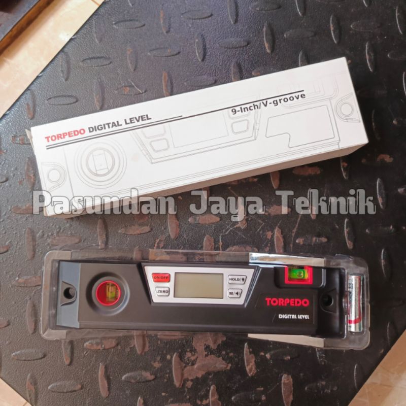 Jual Waterpass 9" Torpedo digital level inclinometer v-groove | Shopee ...