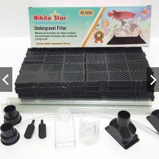 Jual UNDERGRAVEL Filter 60 - UG Air Aquarium Aquascape Kolam Ikan 60cm ...