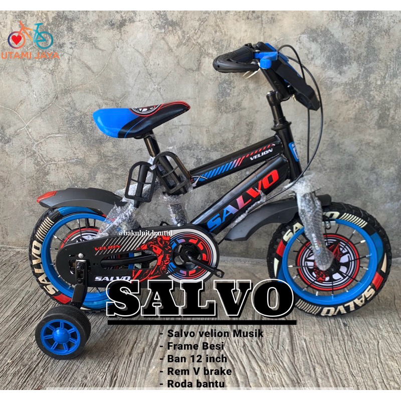 Jual Sepeda Anak Cowok BMX salvo Variasi Musik ukuran 12 inch | Sepeda ...