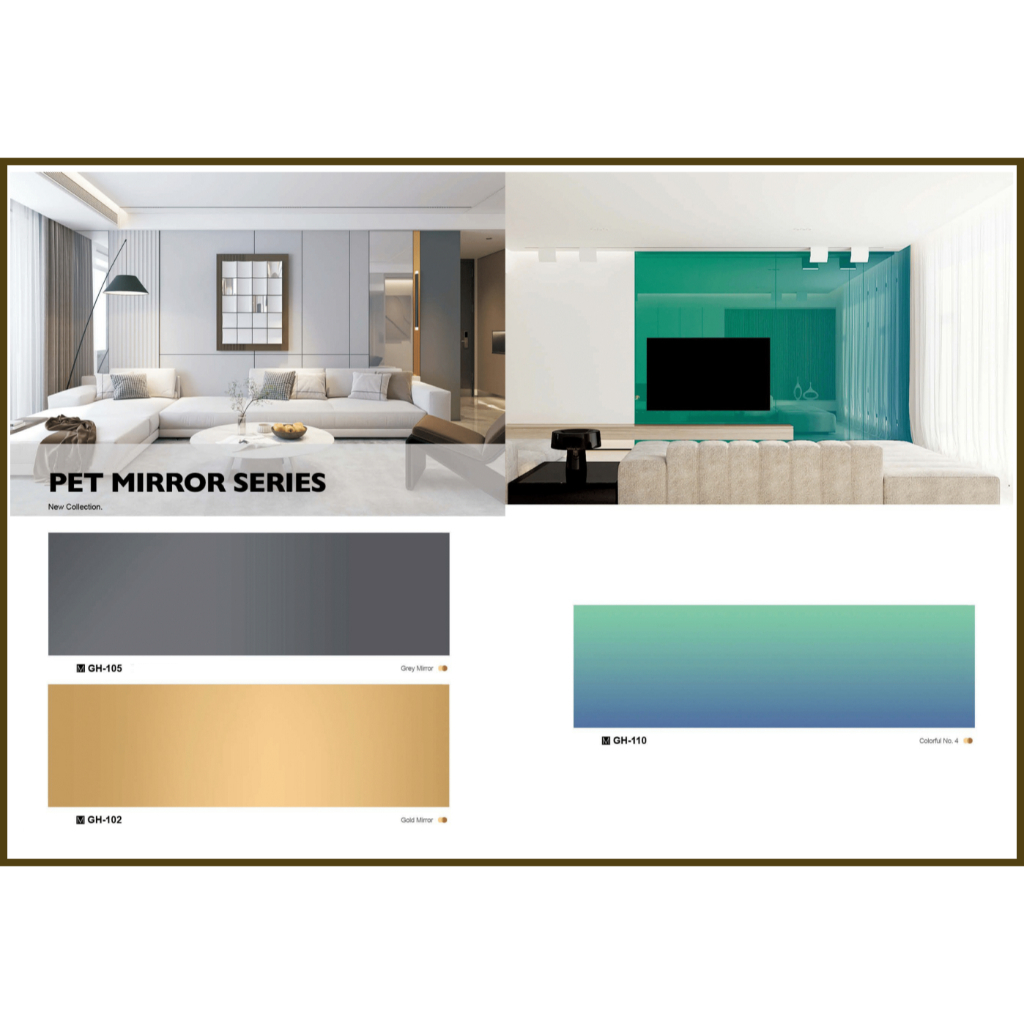 Jual Wallpanel Mirror Series - WPC Mirror - PVC Board Cermin ...
